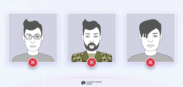 Examples of Rejected Passport Photos [2023]