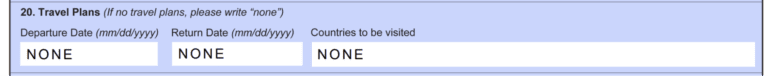 DS-82 Passport Renewal Form - How to Fill It Out (Examples)