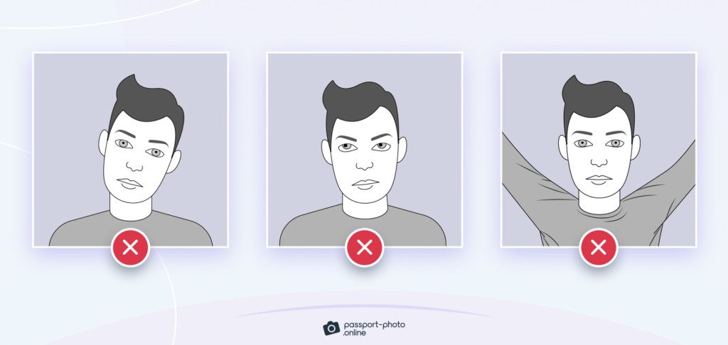 Examples of Rejected Passport Photos [2023]