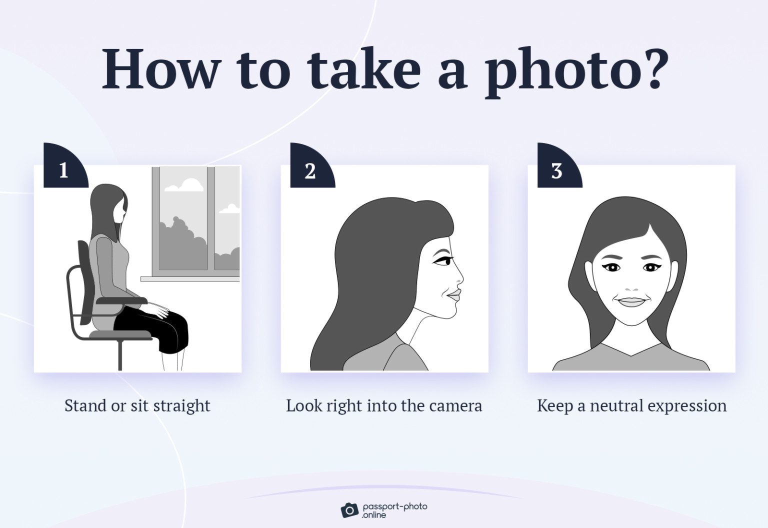 How to Pose for a Passport Photo [+Requirements & Examples]