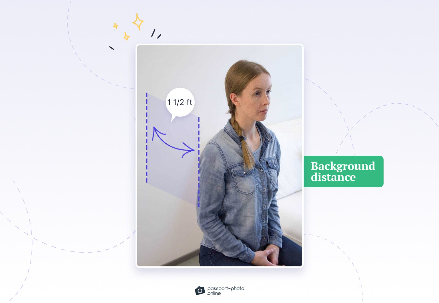 Passport Photo Shadows [Examples & How to Avoid Them]