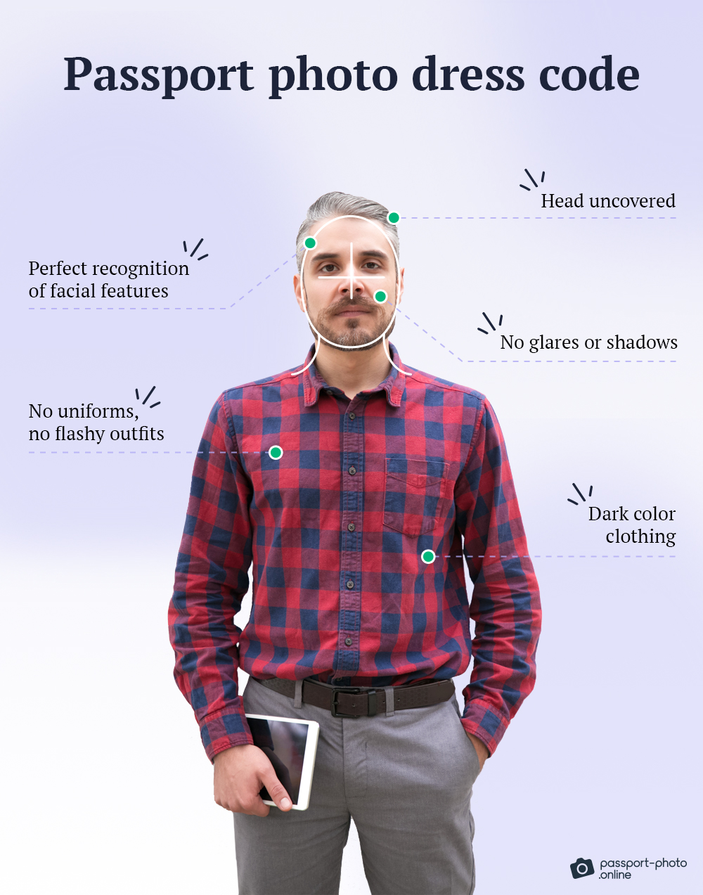 What To Wear For A Passport Photo Not To Have It Rejected 